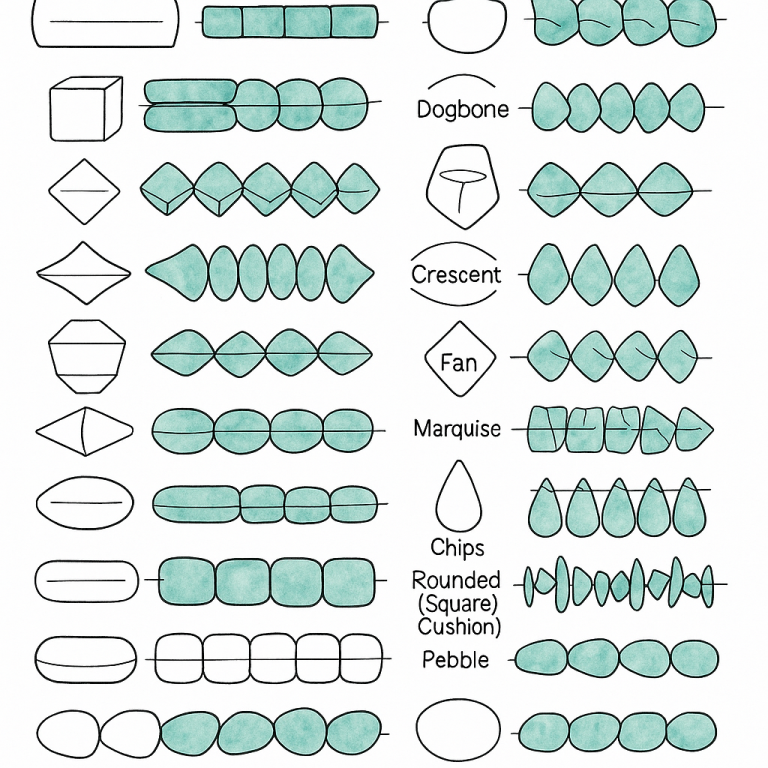 Beads Shape Chart – A Fun Guide for Craft Lovers - Akos Creative